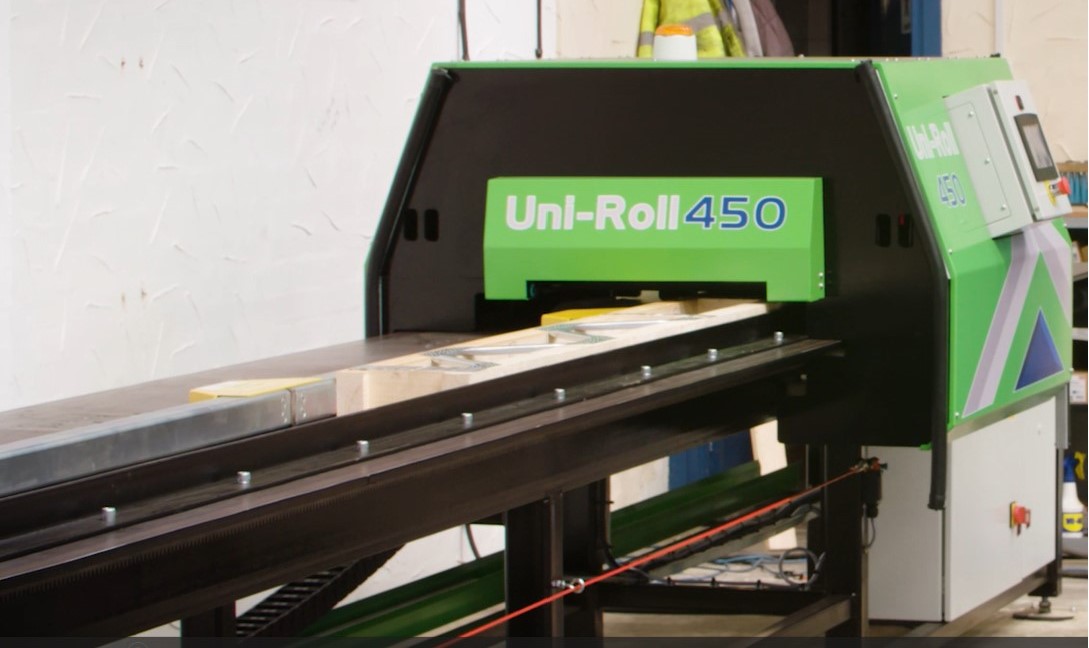 Maximising Efficiency and Precision with the Uni-Roll - Nuneaton Roof Truss